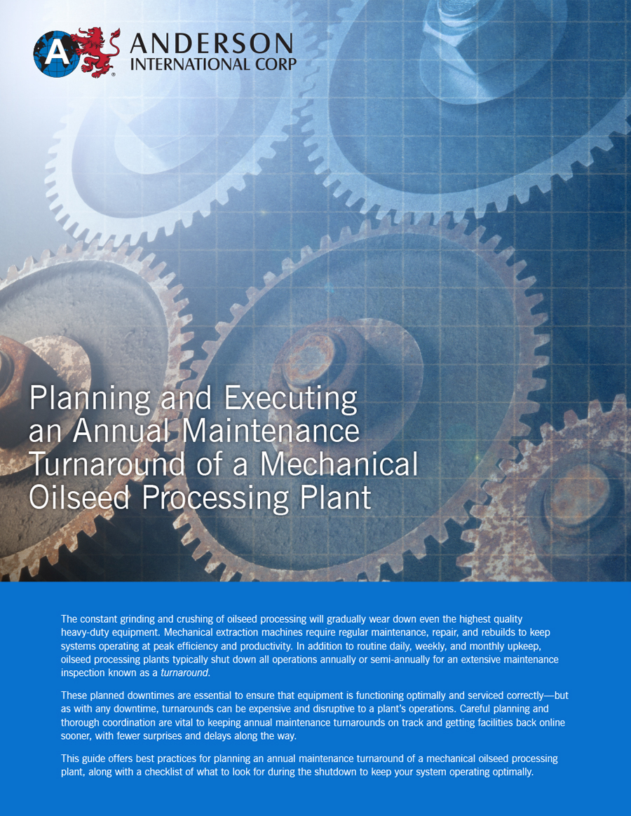 Planning and Executing an Annual Maintenance Turnaround of a Mechanical ...