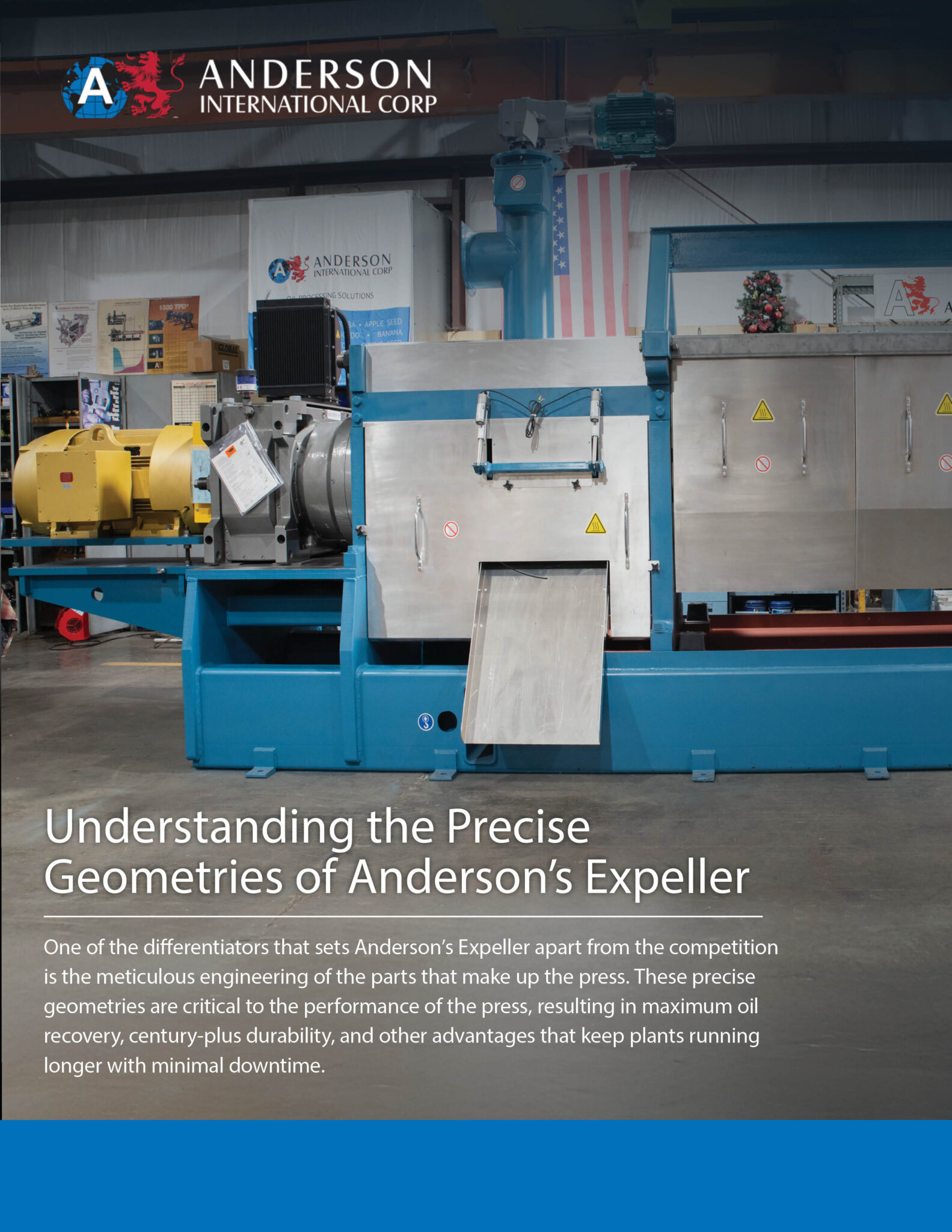 Understanding the Precise Geometries of Anderson’s Expeller - Anderson ...